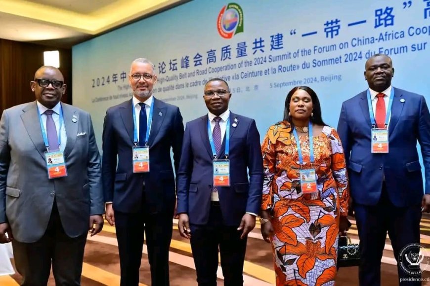 Connectivité Chine - Afrique : la RDC a pris part aux travaux de haut ...